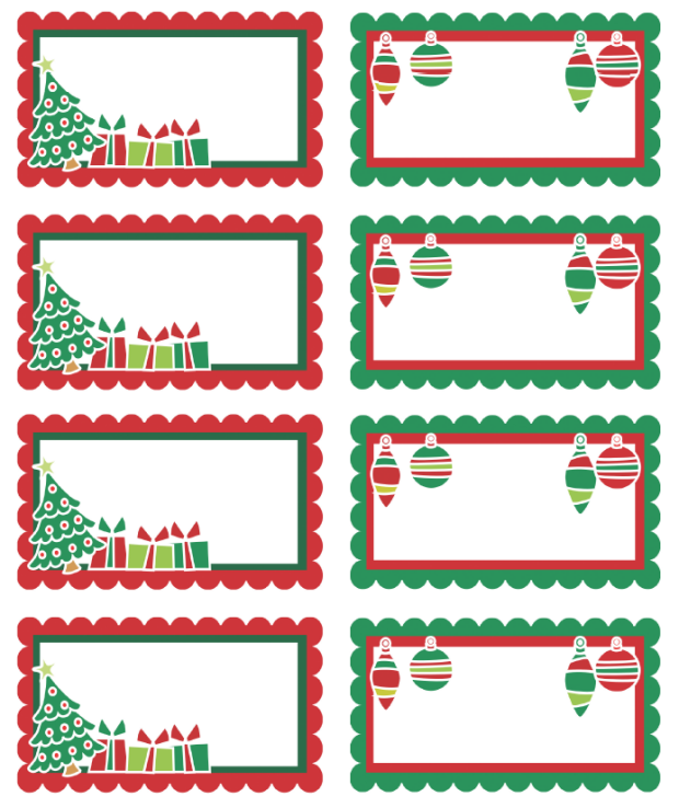 Christmas Labels Ready To Print Worldlabel Blog