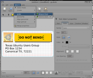 Getting started with gLabels: Labels & Cards GNU/Linux | Free printable ...