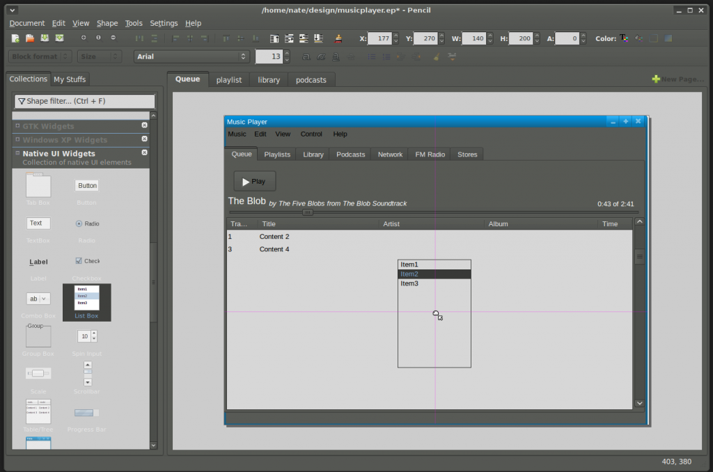 Prototyping with Pencil (FireFox add-on) | Free printable labels ...