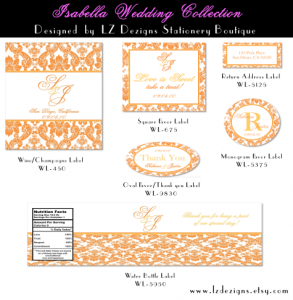 Wedding Labels Free – The Isabella Collection by LZ Dezigns | Free ...