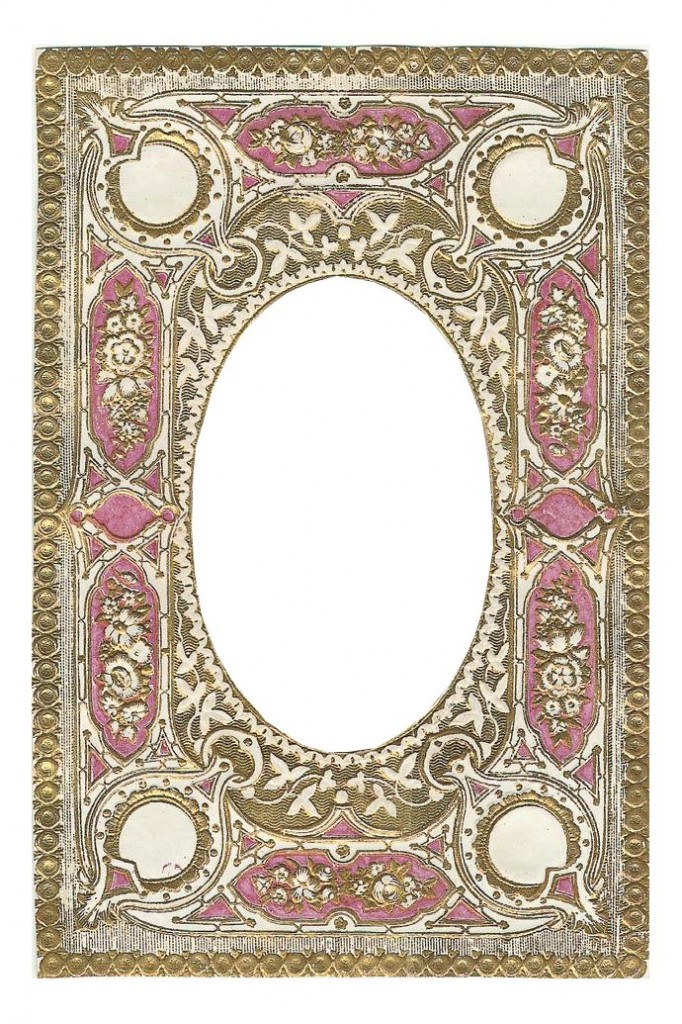 Vintage Frame Cards and Labels for Free | Free printable labels ...