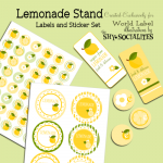 Lemonade Labels for Your Summer Stand | Free printable labels ...