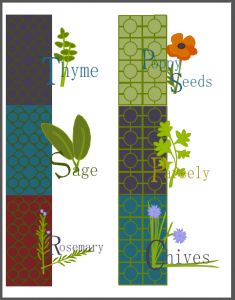 Labels for you Herb jars containers and more! | Free printable labels ...