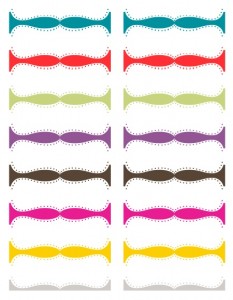 Organization labels your file folders, coupons, binders and more ...