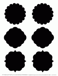 Chalk Labels in fillable templates | Free printable labels & templates ...