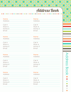 Organizing Planner: The Harmonized House Project | Free printable ...