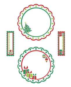 Christmas Labels Ready to Print! | Free printable labels & templates ...