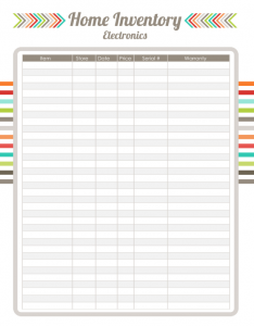 inventory-electronics | Free printable labels & templates, label design ...