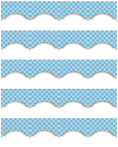 Printable Moroccan Tile Designed Labels | Free printable labels ...