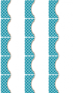 Printable Moroccan Tile Designed Labels | Free printable labels ...