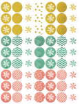 Holiday Labels in a Watercolor & Glitter Theme | Free printable labels ...