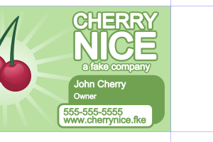 Design a Trendy Business Card in Inkscape.org | Free printable labels ...
