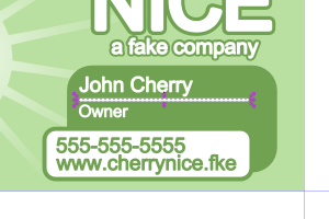 Design a Trendy Business Card in Inkscape.org | Free printable labels ...
