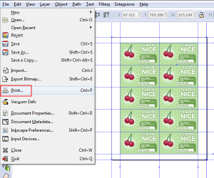 Design a Trendy Business Card in Inkscape.org | Free printable labels ...