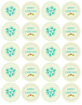 Happy Holiday Label Printables by Catherine Auger | Free printable ...