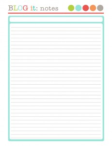 Blog-it: Bloggers Organizational Printables | Free printable labels ...