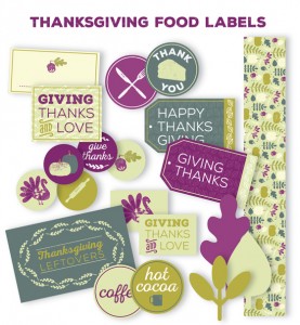 Thanksgiving Labels for To Go Boxes and Leftovers | Free printable ...