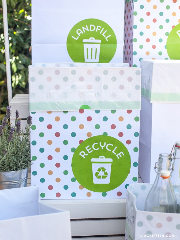 Recycle Labels for your Home Office Recycling Center | Free printable ...