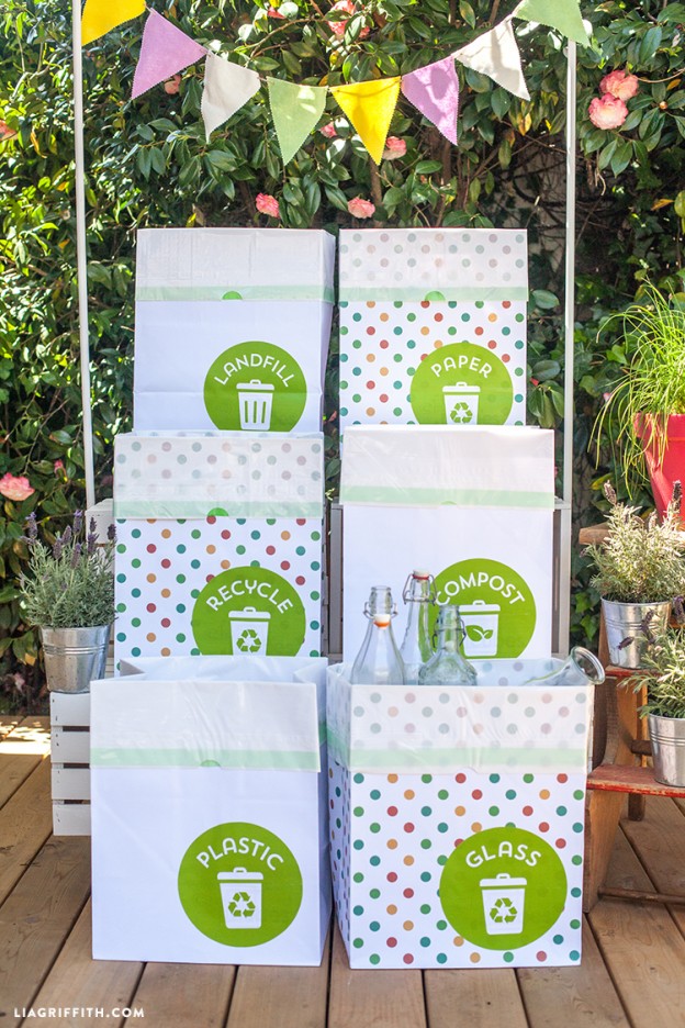 Recycle Labels for your Home Office Recycling Center | Free printable ...