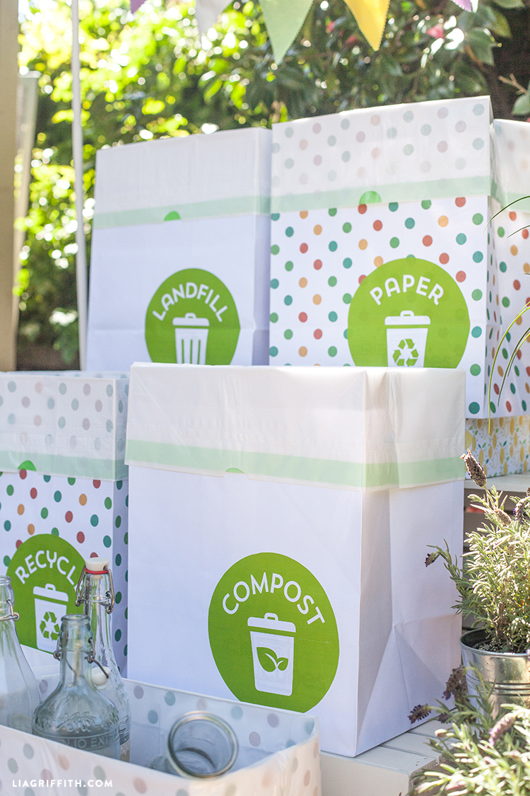 Recycle Labels for your Home Office Recycling Center | Free printable ...