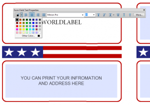To And From Designed Shipping Label Templates | Free printable labels ...