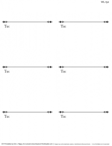To And From Designed Shipping Label Templates | Free printable labels ...