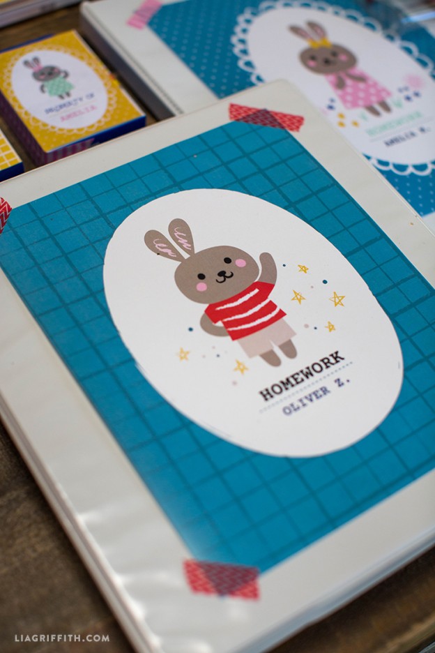 Back to School Label Printable Set Boys and Girls | Free printable ...