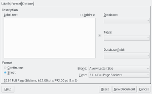 Adding Graphics to Labels Using Libreoffice | Free printable labels ...